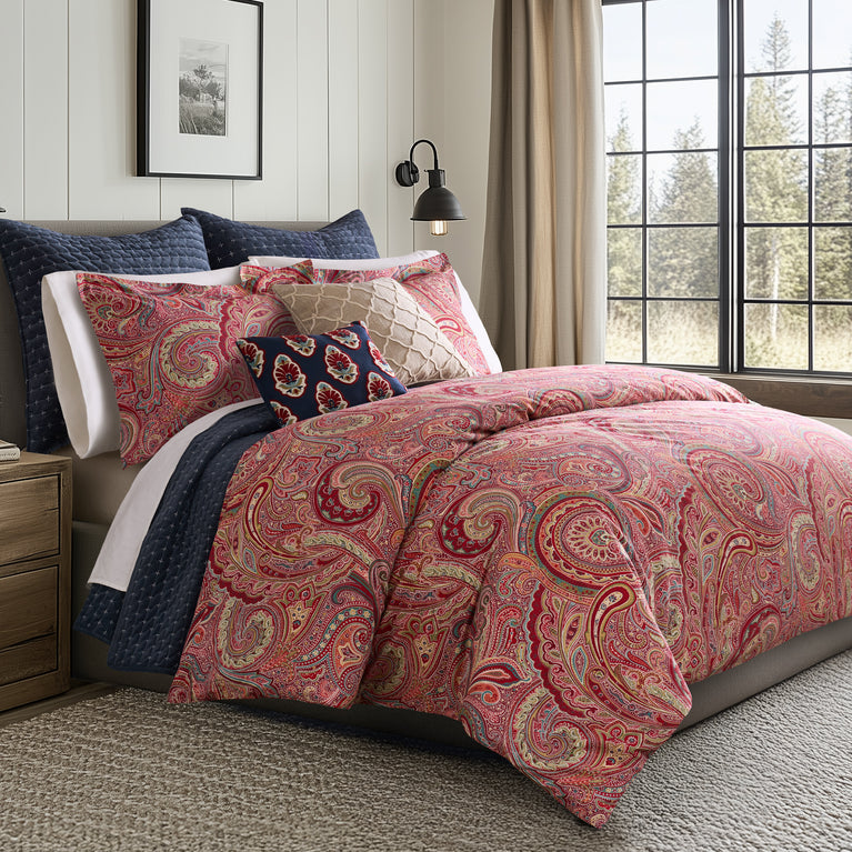 Levtex Home Spruce Duvet Cover Set - Cotton