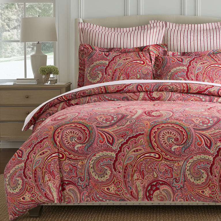 Levtex Home Spruce Duvet Cover Set - Cotton