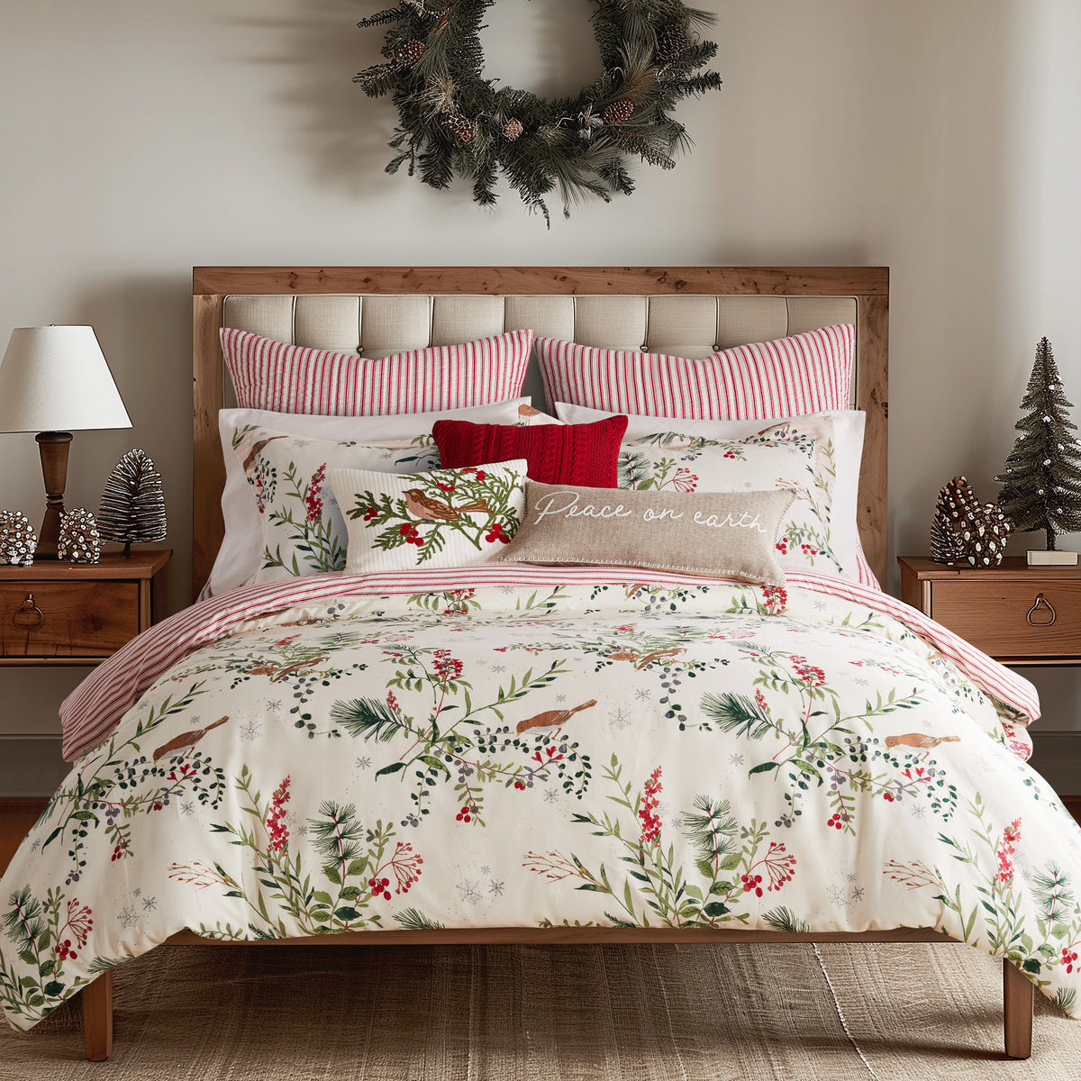 Levtex Home Winterberry Forest Duvet Cover Set - Cotton