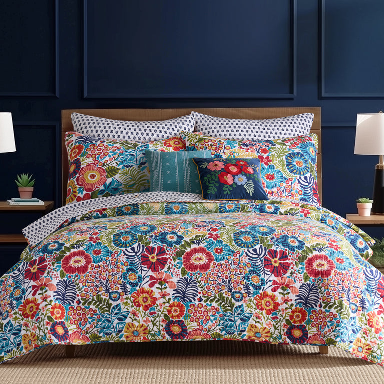 Levtex Home Night Garden Quilt Set - Rayon