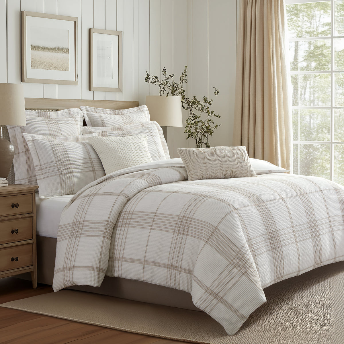 Levtex Home Peppermint Plaid Comforter Set - Cotton