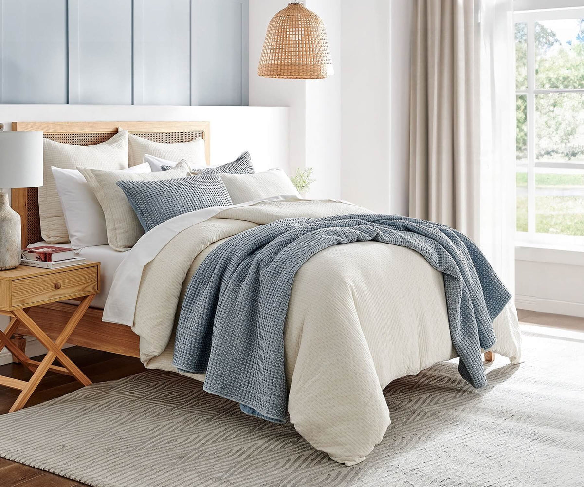 Levtex Home Mills Waffle Quilt Set - Cotton | Levtex Home