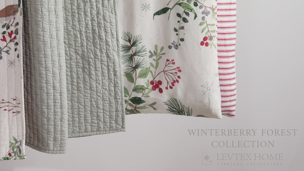 Levtex Home Winterberry Forest Duvet Cover Set - Cotton