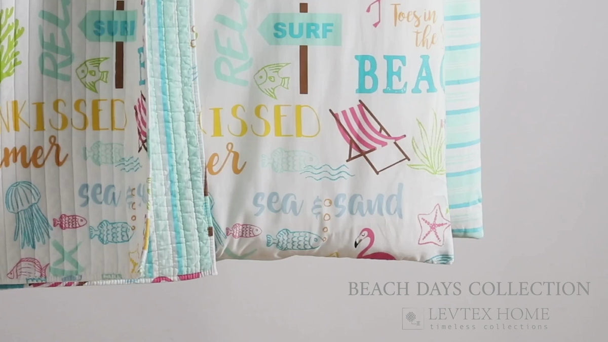 Levtex - Homethreads Beach Days Comforter Set - Cotton – Levtex Home