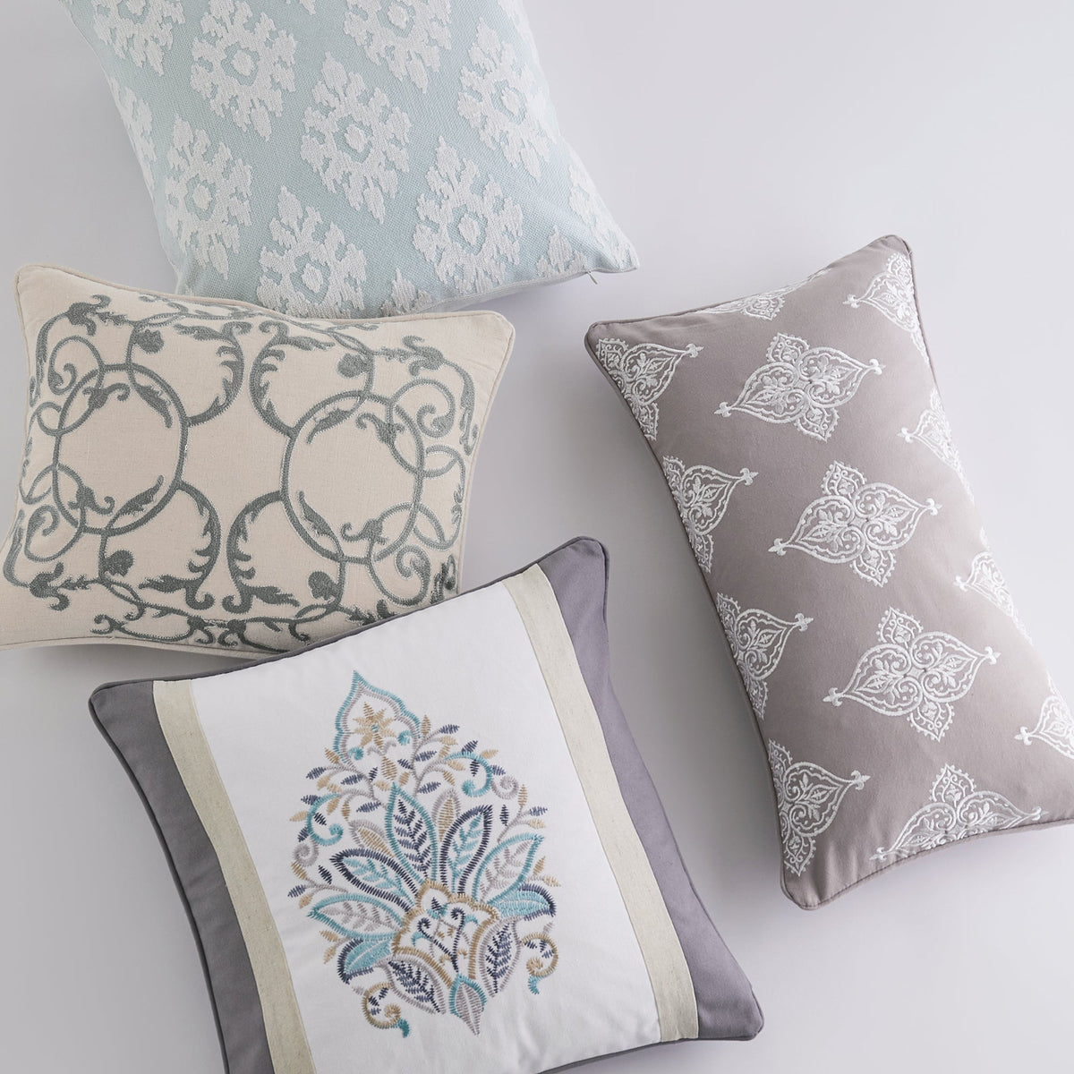 Levtex Home Rome Metallic Pillow