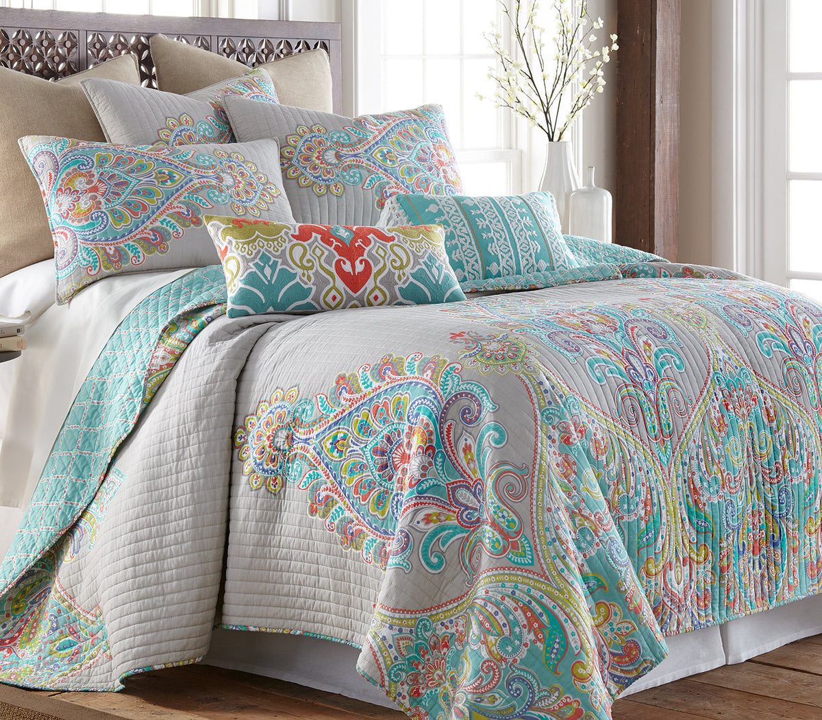 Damask Bedding | Quilts, Comforters & Sets | Levtex Home