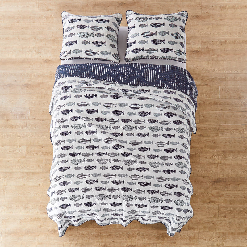 Levtex Home Bakio Quilt Set - Cotton | Levtex Home