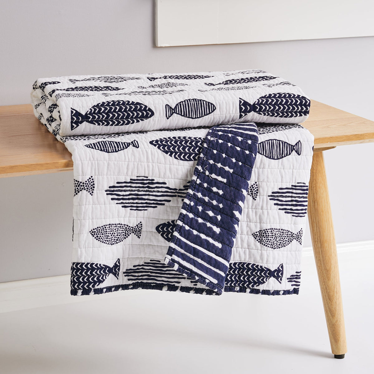 Levtex Home Bakio Quilted Throw - Cotton