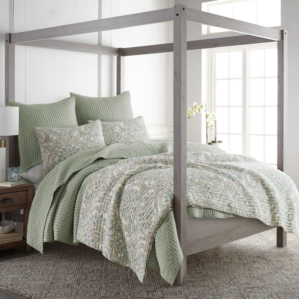 Levtex Home Cross Stitch Quilt Set - Cotton | Levtex Home