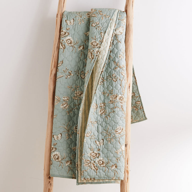 Levtex Home Lyon Teal Throw - Cotton