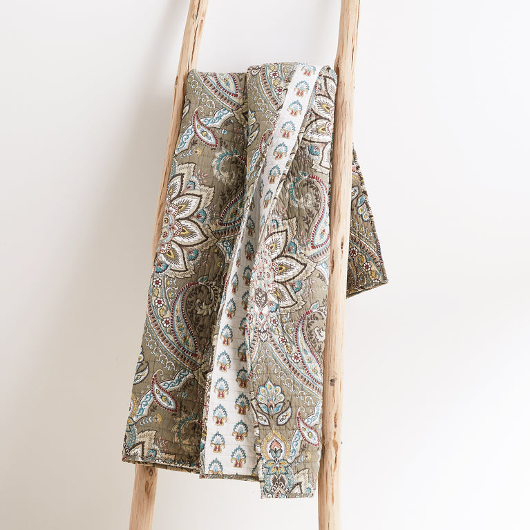 Levtex Home Kassandra Quilted Throw - Cotton
