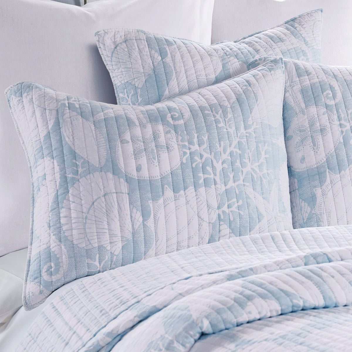 Levtex Home Stillwater Blue Quilt Set - Cotton